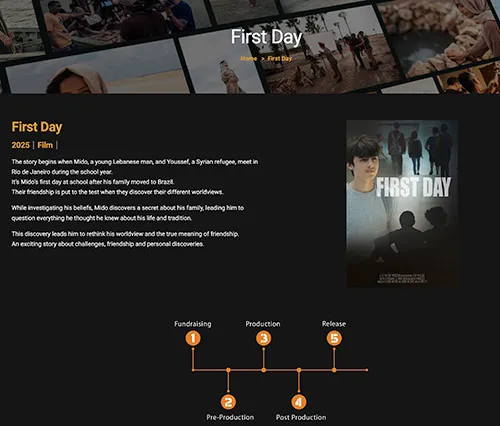 First Day – Light in Action